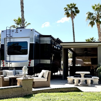 Site 246 A Fantastic View with a Great Build-out and Luxury RV - RV lot ...